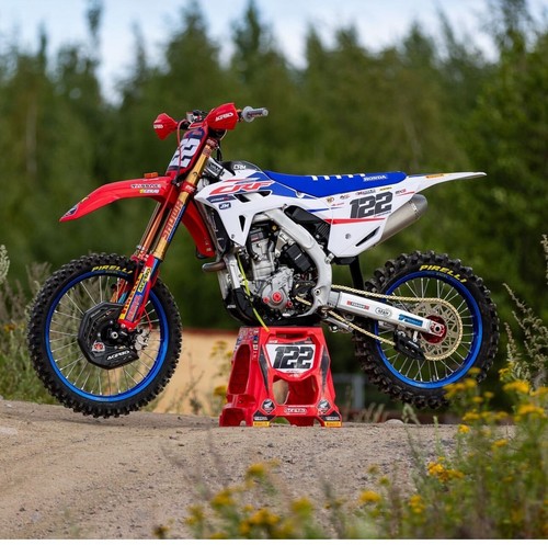 FITS HONDA CRF250R (2022 to 2024) CRF450R (2021 to 2024) Graphic kit ...