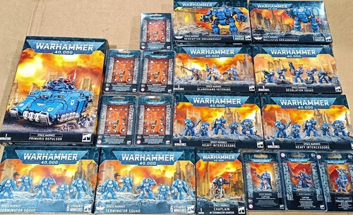 ⚔️ONE-CLICK WARHAMMER 40K - RAVEN GUARD - HEAVY GUNFIRE ARMY - NIB⚔️ | eBay