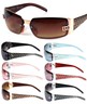 Womens Designer Sunglasses Rimless Rectangular Fashion Eyewear | eBay