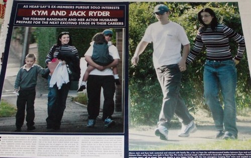 Kym Ryder JACK Ryder original TWO magazine clippings pages PHOTO ...