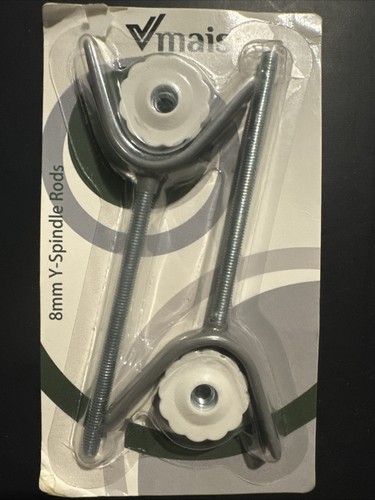 Baby Gate Extra Long M8 8mm Stair Banister Adapter Y-Spindle Rods 2 ...