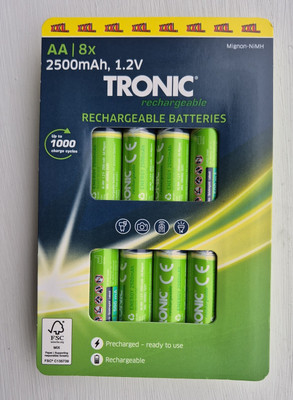 Tronic Rechargeable Batteries for sale | eBay UK