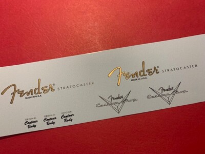 Fender Guitar Decals for sale | eBay