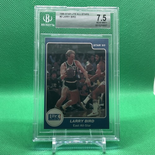 1985 Star Lite All Stars #2 Larry Bird BGS 7.5 | eBay