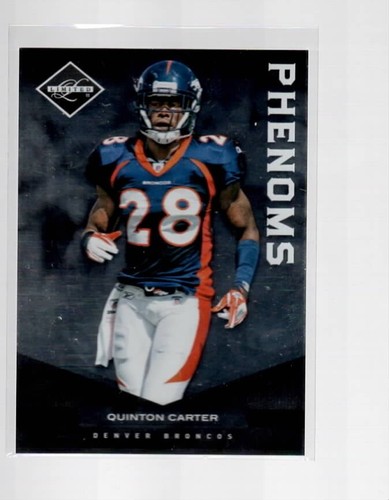 QUINTON CARTER 2011 LIMITED PHENOMS ROOKIE CARD #188 /499 | eBay