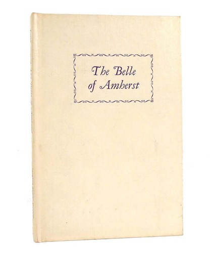 William Luce THE BELLE OF AMHERST Book Club Edition | eBay