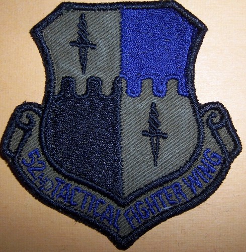 USAF 52nd Tactical Fighter Wing Patch, Spangdahlem AB, Germany | eBay