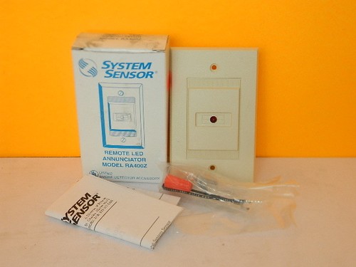 3x NEW SYSTEM SENSOR RA400Z REMOTE LED ANNUNCIATOR (LOT OF 3) | eBay