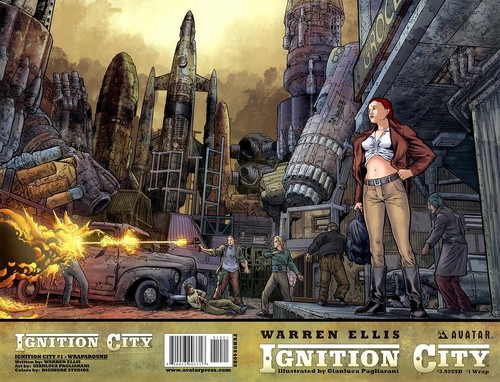 Warren Ellis' Ignition City #1 Wrap Cover (2009) Avatar Press Comics | eBay