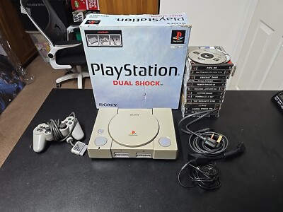 Playstation 1 Console Boxed for sale | eBay UK