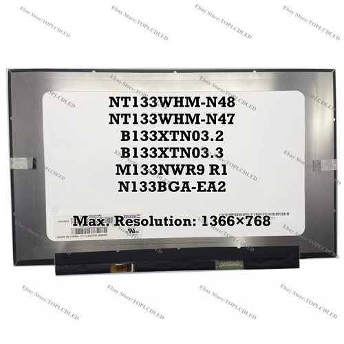NT133WHM-N48 fit NT133WHM-N47 B133XTN03.2 B133XTN03.3 M133NWR9 R1 ...
