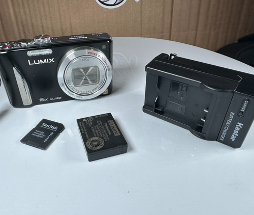 Panasonic LUMIX DMC-ZS15 12MP 16x Zoom Digital Camera Black | eBay