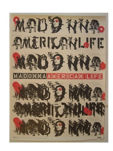 Madonna American Life Poster Promo | eBay
