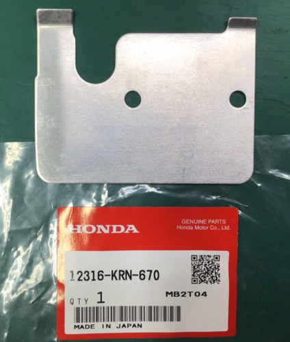 PLATE, BREATHER; OEM HONDA NOS P/N 12316-KRN-670 FITS: SEE FITMENT ...