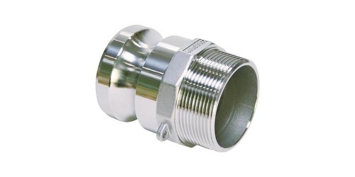 TEGUMA Hebelarmkupplung Kamlok Typ F Edelstahl (1.4408) 138,43 mm 5 ...