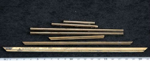 7x lines frame bookbinding Brass Type Letterpress hot stamp hotfoil ...