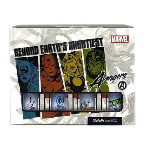 Volvik x Marvel Beyond Earth's Mightiest Avenger's Heroes 1 Dozen (12 ...