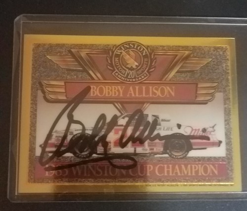 Bobby Allison Autographed Racing Card | eBay