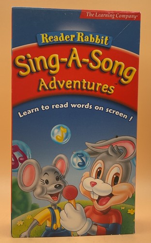 Reader Rabbit Sing-A-Song Adventures VHS 2000 **Buy 2 Get 1 Free** | eBay