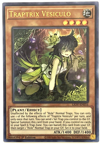 Yu-Gi-Oh! LIOV-EN016 Traptrix Vesiculo ― 1st Edition Ultra Rare | eBay UK