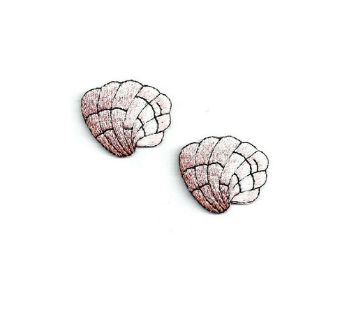 Seashell - Seashells - Beach - Summer Crafts - Embroidered Iron On ...