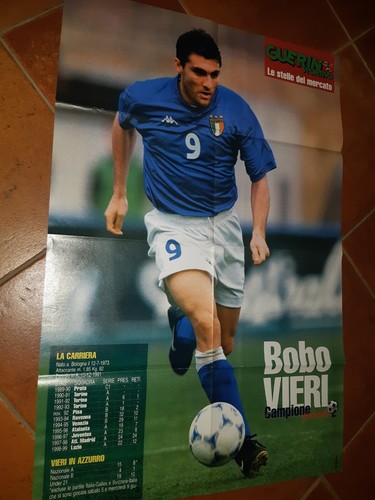 Maxi Affiches Christian Bobo Vieri Champion Globetrotter Guerin Sport ...