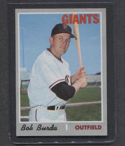 1970 Topps #357 Bob Burda (Giants) Ex-Mt (Flat Rate Ship) | eBay