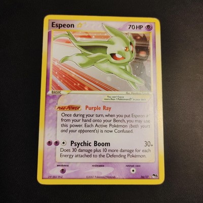 Espeon Star 16 (POP Series 5 2007) Pokemon Card