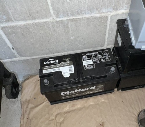 DieHard Platinum AGM Battery H8 Group Size 900 CCA 1000 CA 160 Minute ...