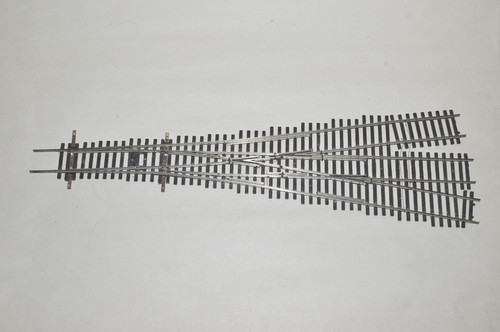 HO scale track Shinohara nickel silver code 70 switch turnout 3-way ...