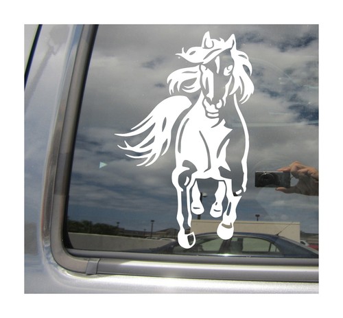 Galloping Stallion Horse Mustang Cars Laptop Bumper Vinyl Decal Sticker ...