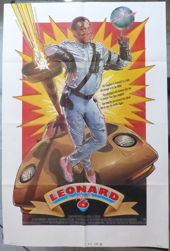 Leonard Part 6 movie Poster,Bill Cosby year 1987,1 sheet 27x41 inch /1 ...