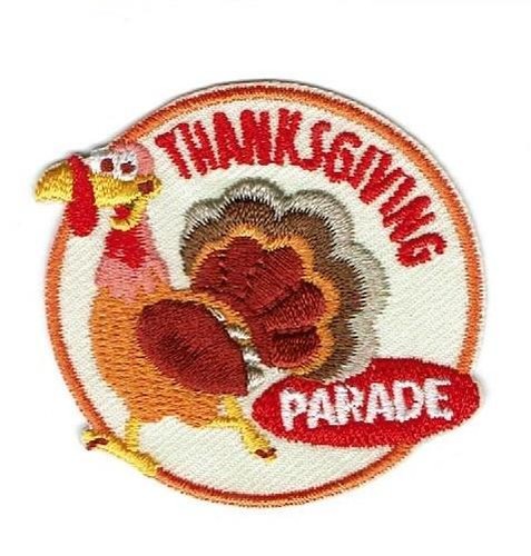 Girl Boy Cub THANKSGIVING PARADE Fun Patches Badges SCOUT GUIDE Turkey ...
