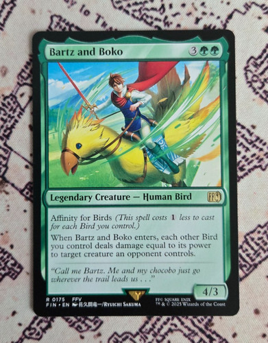 MTG Bartz and Boko Final Fantasy NM | eBay