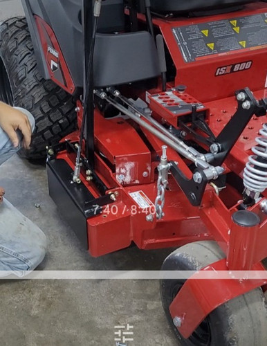 Ferris 52" ICD+ chute blocker grass flap | eBay