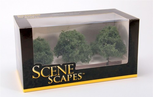 Bachmann 32013 HO Scene Scapes 3" - 3.5" Oak Trees (Pack of 3) | eBay