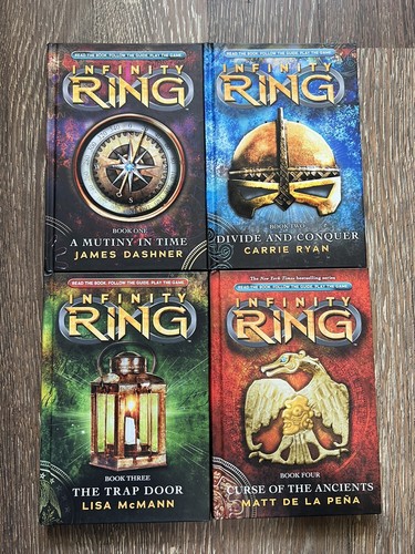 Infinity Ring Book Series Lot of 4 Hardcover Childrens Books Hardcover New 1-4 | eBay