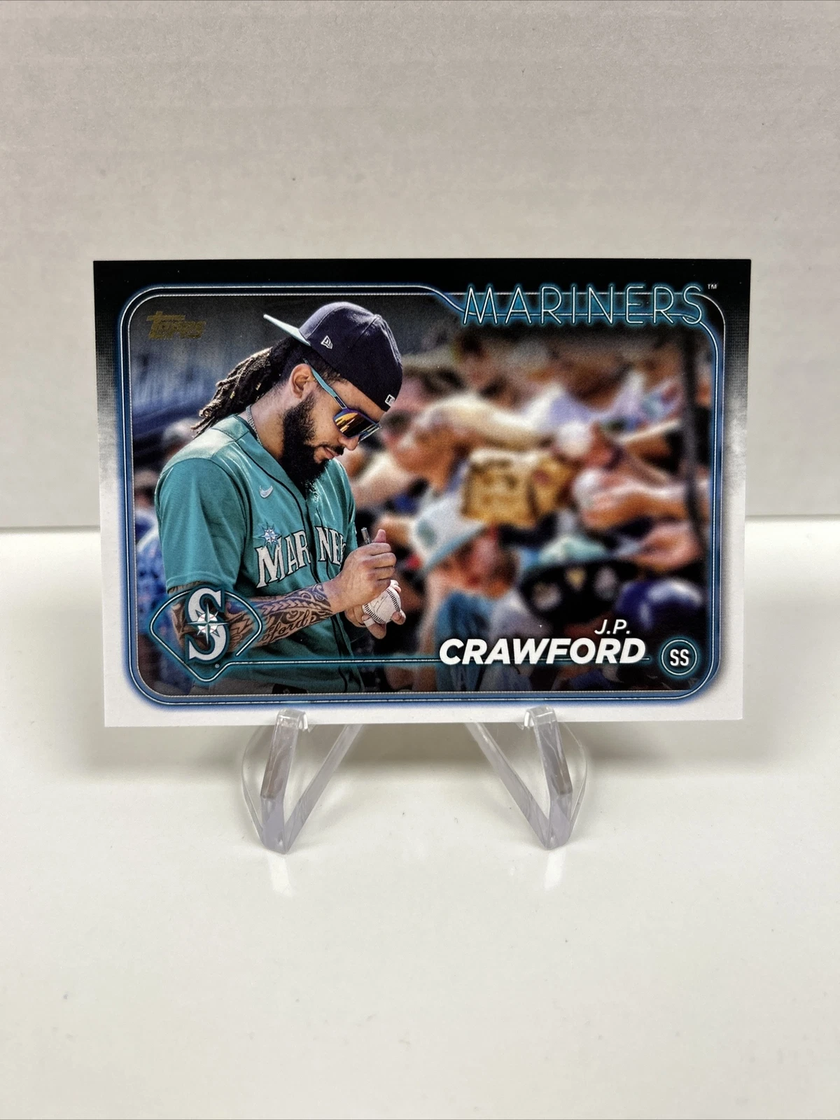 JP Crawford 2024 Topps #49 Golden Mirror Image Variation /(SSP) Price ...