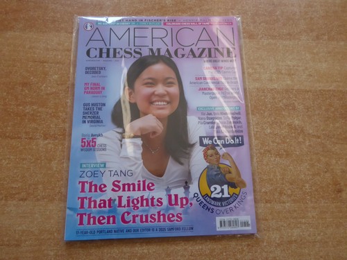 American Chess Magazin Issue 46 aus 2025 Zoey Tang The Smile that ...