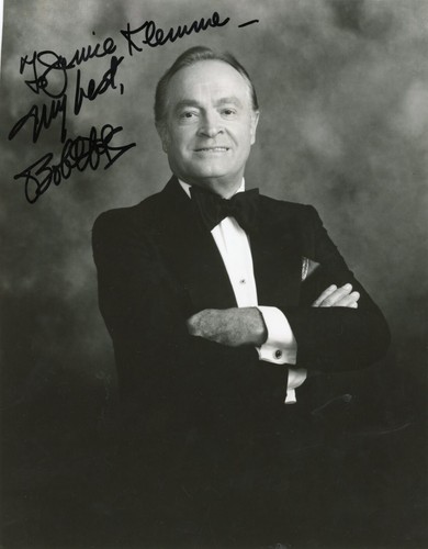 Bob Hope- Signed B&W Photograph (Ent) | eBay