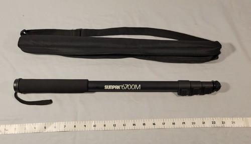 Camera Monopod Portable Camera Camcorder support Sports Sunpak 6700M w ...
