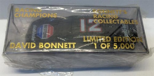 1992 Racing Champions David Bonnett #12 diecast NASCAR 1:64, 1 of 5000 ...