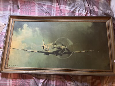 Framed Spitfire Print in Art Prints for sale | eBay