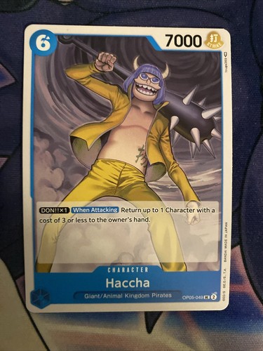 One Piece Awakening of The New Era Haccha OP05-049 | eBay