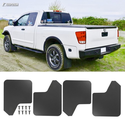 For Nissan Titan XD 4PCS Mud Flaps Splash Guards Mudguard Mudflap ...