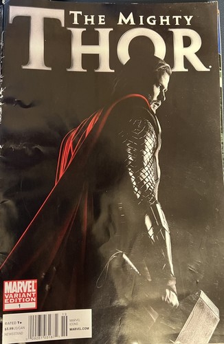 The Mighty Thor #1 Hemsworth Picture Movie Variant Marvel Comics J&R | eBay