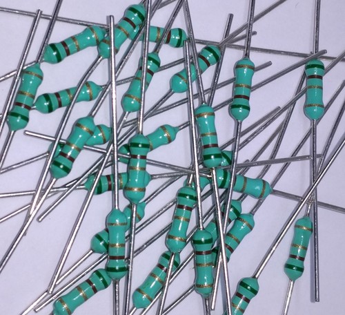 Lot of 10 5.1 Ohms 5R1 Carbon Film Resistors 1/2W 500mW | eBay