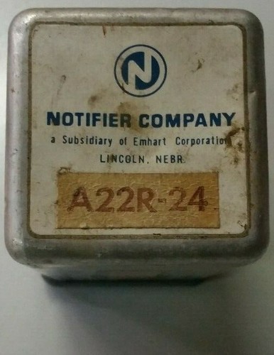 Vintage Antique Notifier A22R-24 Fire Alarm Module | eBay