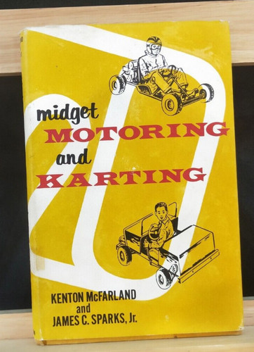 Vintage Midget Motoring and Karting Book 1st Ed HBDJ Go Karting | eBay