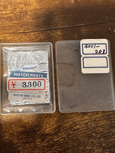 Seiko Circuit Block, part number 4001 201 for caliber S022A (Stop Watch ...